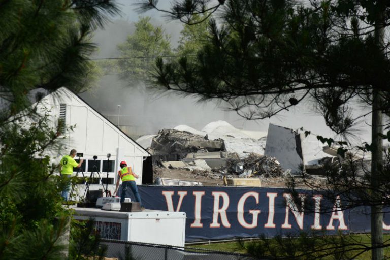 Photo Gallery: UHall implosion - Jerry Ratcliffe