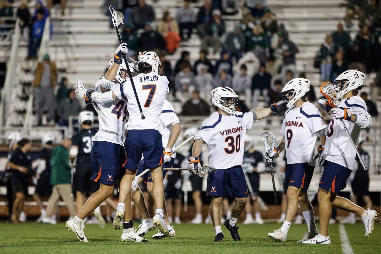 Men's Lax: Cavaliers cruise to 18-7 victory over visiting Big Green ...